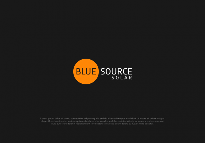 Logo and Business Card Design #45 | 'Bluesource Solar' design project ...