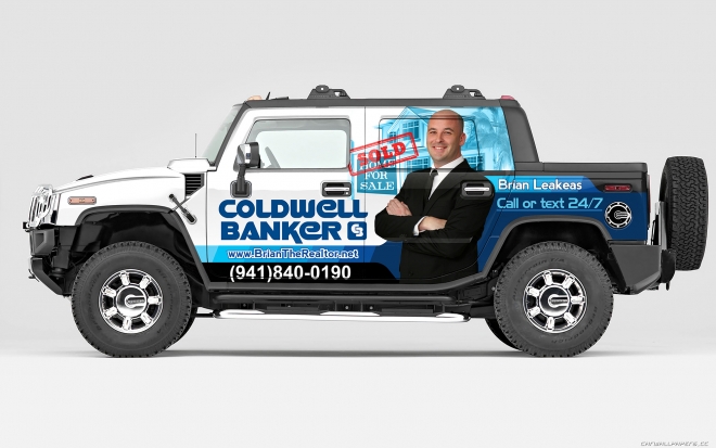 Car Wrap Design #22 | 'Real Estate' design project | DesignContest