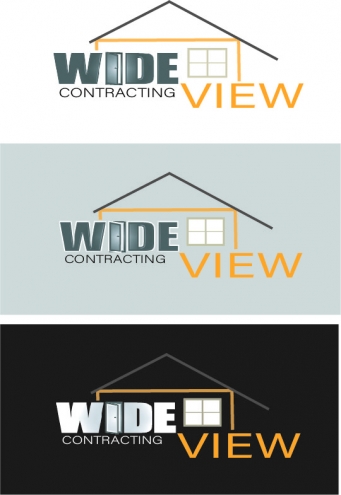 Logo Design #448 | 'WIDE VIEW CONTRACTING' design project | DesignContest