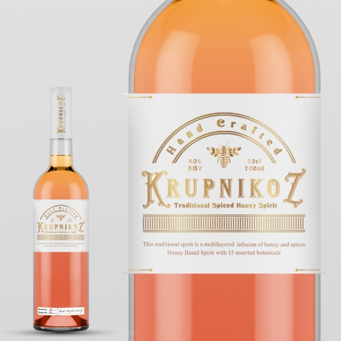 Label Design #127 | 'KRUPNIKOZ' design project | DesignContest
