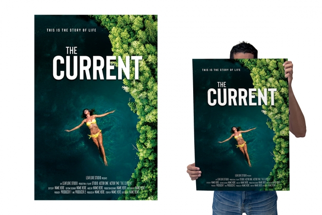 Poster Design #82 | 'The Current - Documentary' design project ...
