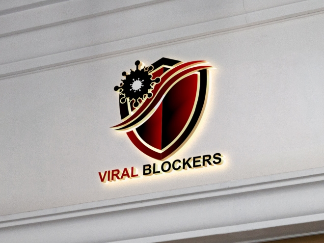 Logo Design #585 | 'Viral Blockers' design project | DesignContest