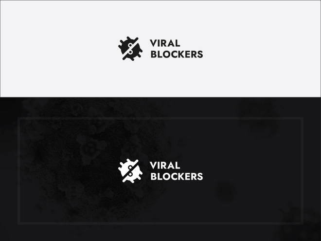 Logo Design #1897 | 'Viral Blockers' design project | DesignContest