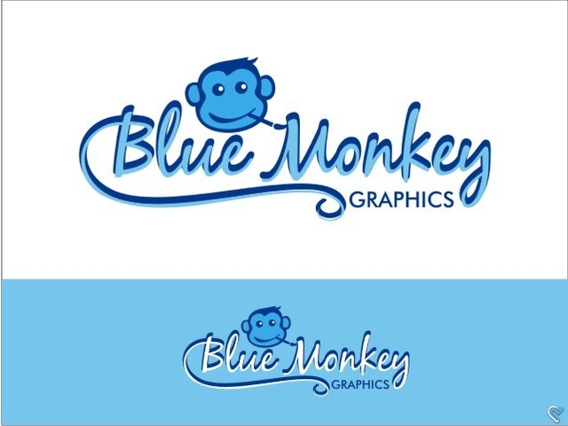 Logo Design #31 | 'Blue Monkey Graphics logo design' design project ...