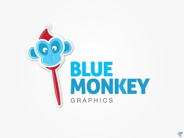 Logo Design #50 | 'Blue Monkey Graphics logo design' design project ...