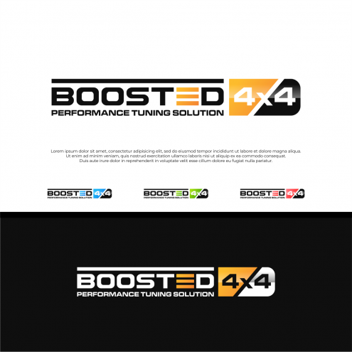 Logo Design #257 | 'Boosted 4x4' design project | DesignContest