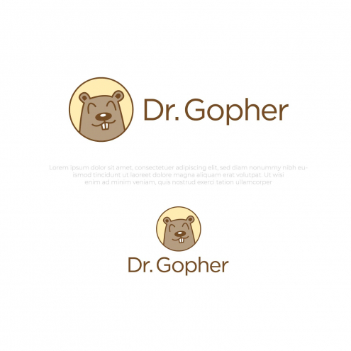 Logo Design #233 | 'Dr. Gopher' design project | DesignContest