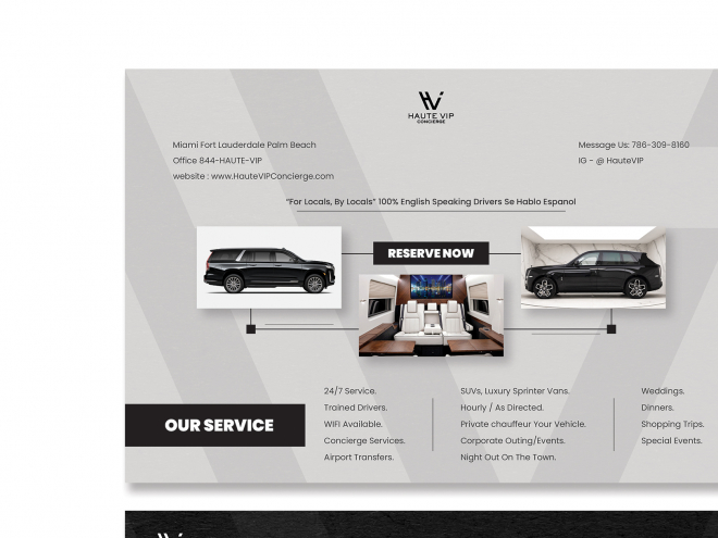 Flyer Design #32 | 'VIP Concierge Services' design project ...