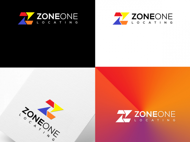 Logo Design #2691 | 'ZoneOne Locating' design project | DesignContest