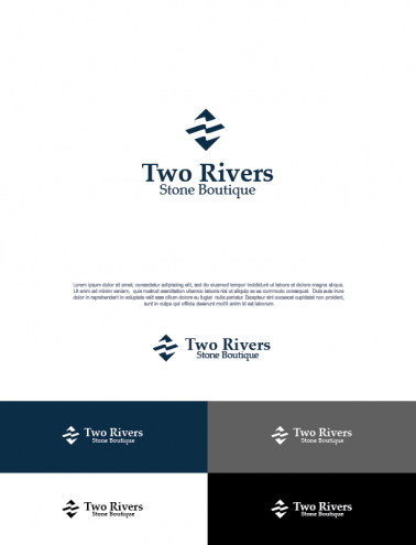 Logo Design #961 | 'Two Rivers Stone Boutique' design project ...