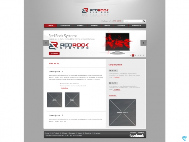 Website Design #16 | 'High-tech startup needs hi-tech image!' design ...