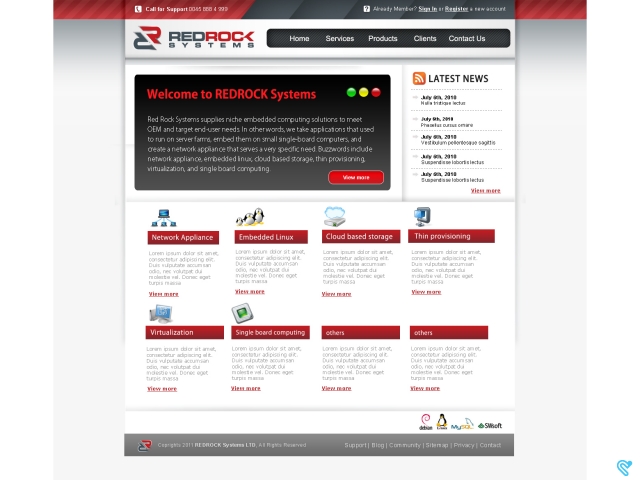 Website Design #22 | 'High-tech startup needs hi-tech image!' design ...