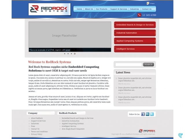 Website Design #20 | 'High-tech startup needs hi-tech image!' design ...