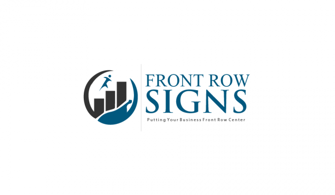 Logo Design #100 | 'Front Row Signs' design project | DesignContest