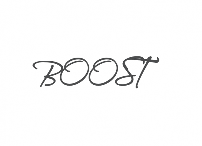 Logo Design #128 | 'BOOST.' design project | DesignContest