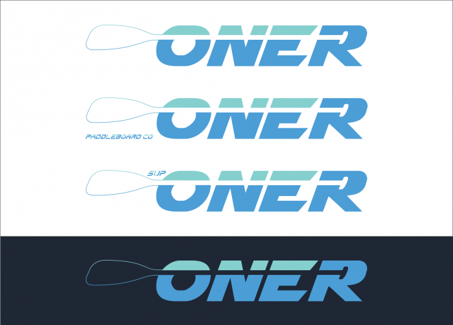 Logo Design #151 | 'ONER / ONER SUP / ONER PADDLEBOARD CO' design ...