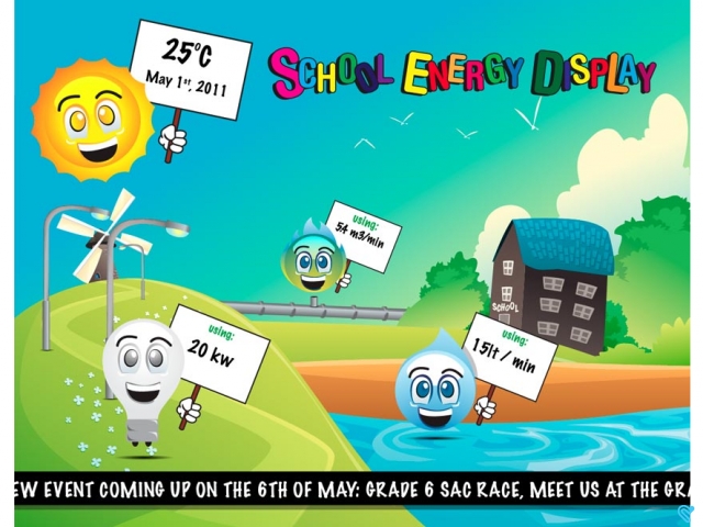 Graphic Design #26 | 'Energy Displays for schools - displaying and ...