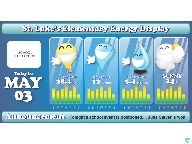 Graphic Design #65 | 'Energy Displays for schools - displaying and ...