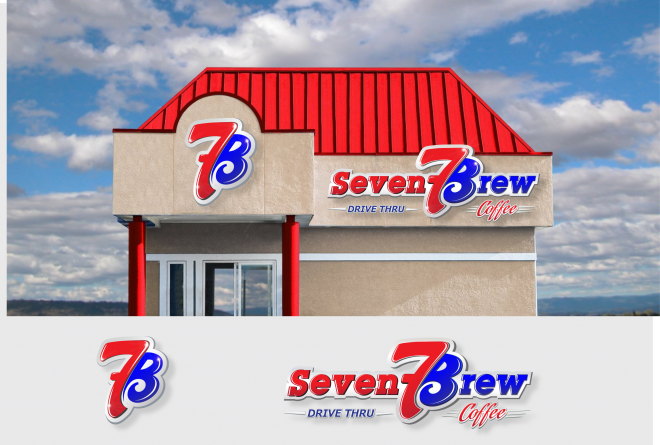 Logo Design #593 | 'Seven 7Brew Coffee' design project | DesignContest